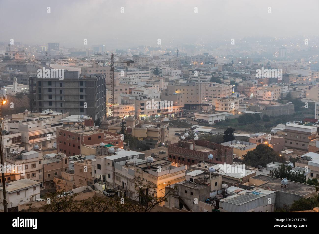 Evening aerial view of Abha, Saudi Arabia Stock Photo - Alamy