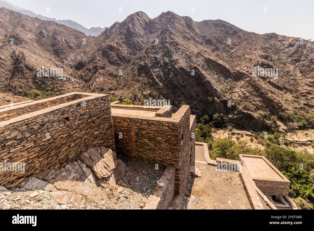 Ancient Thee Ain ( Dhi Ayn) village, Saudi Arabia Stock Photo - Alamy