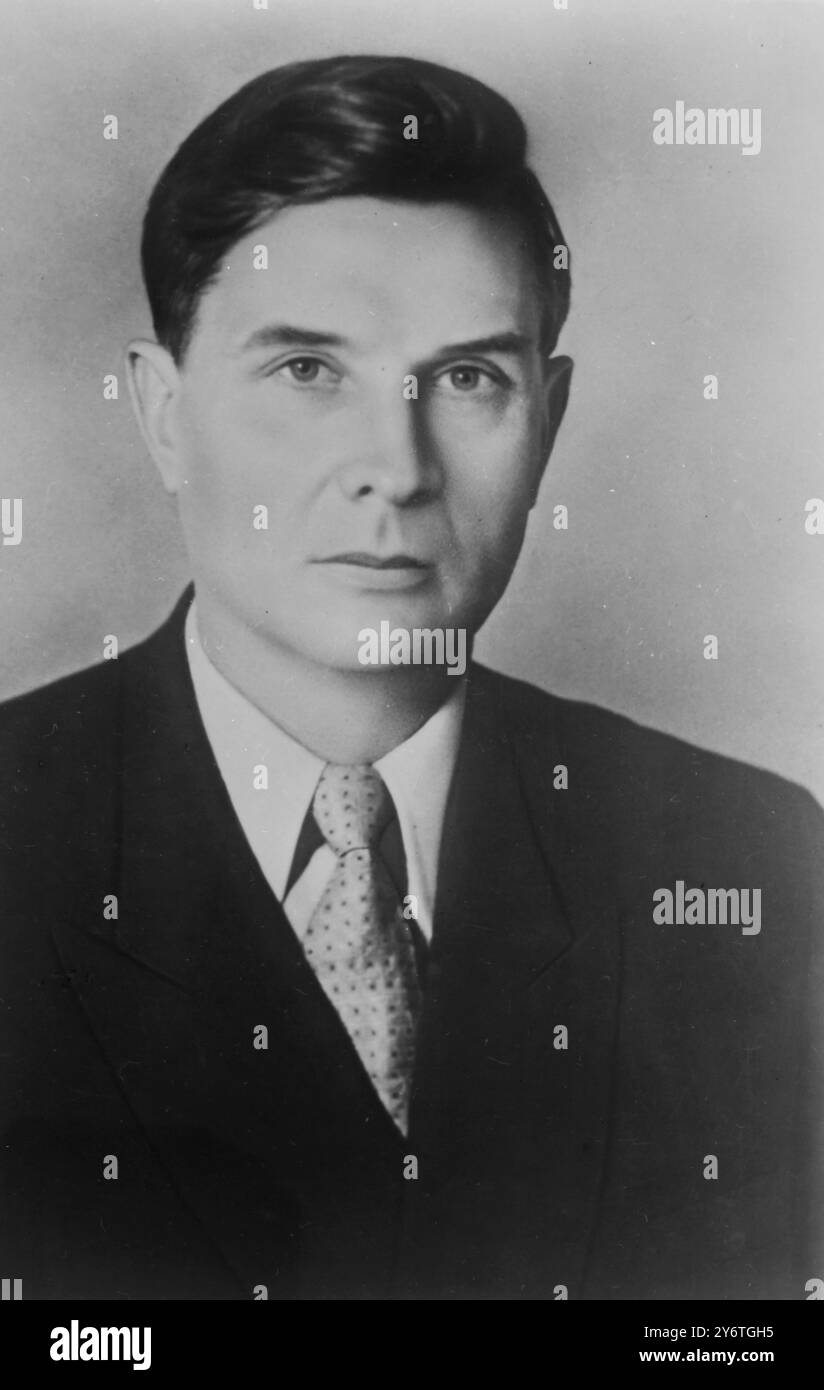 MIKHAIL SUSLOV - MEMBER OF SOVIET PRESIDIUM / 1 NOVEMBER 1961 Stock Photo - Alamy