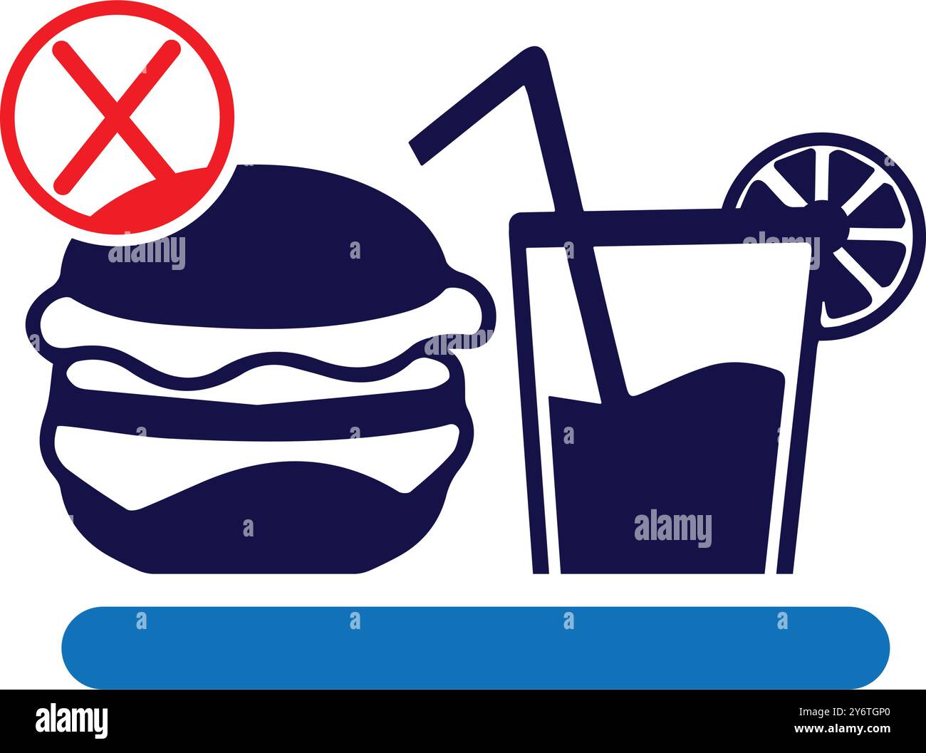 food, drink, no food, no drink, no food sign icon Stock Vector Image ...