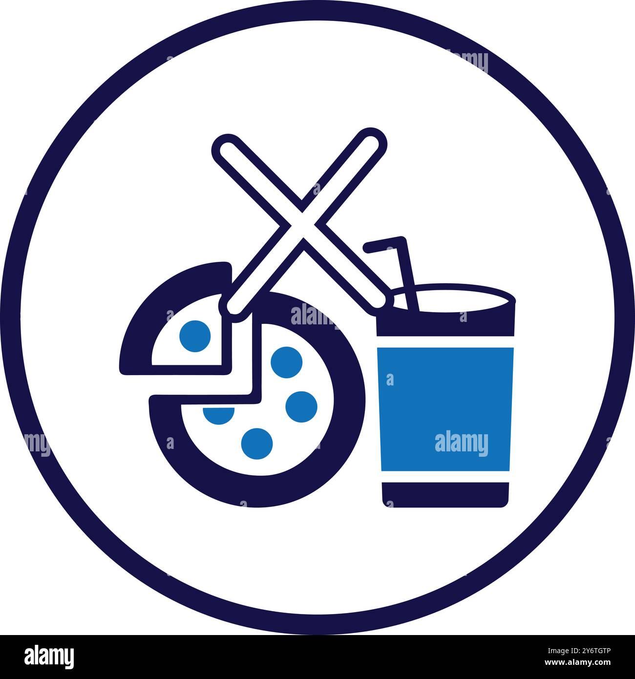 food, drink, no food, no drink, no food sign icon Stock Vector Image ...