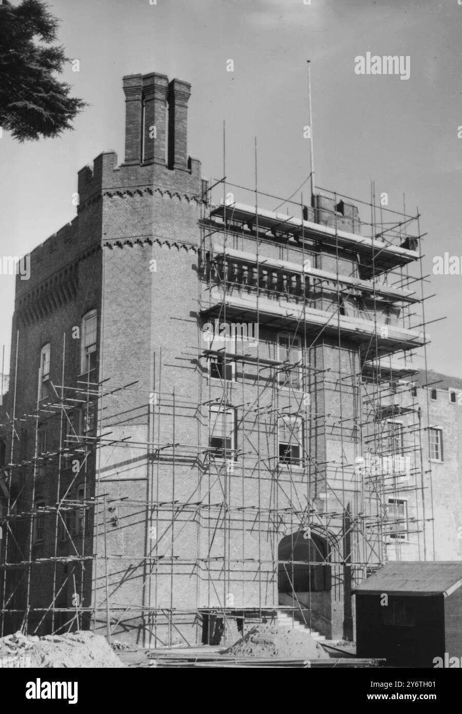 Farnham tower Black and White Stock Photos & Images - Alamy