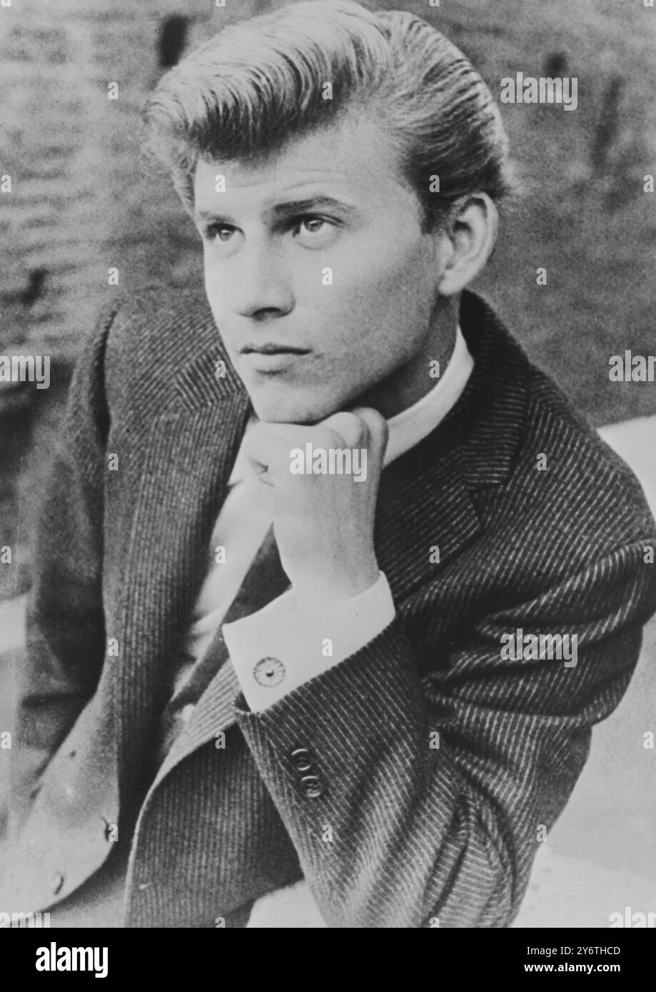 BOBBY RYDELL SINGER / 26 OCTOBER 1961 Stock Photo - Alamy