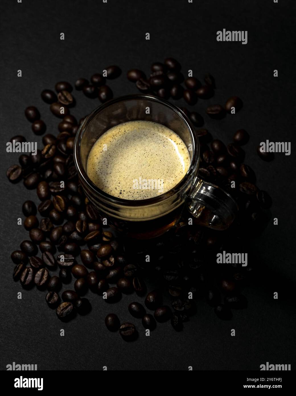 Espresso Single Shot Morning Coffee Stock Photo - Alamy