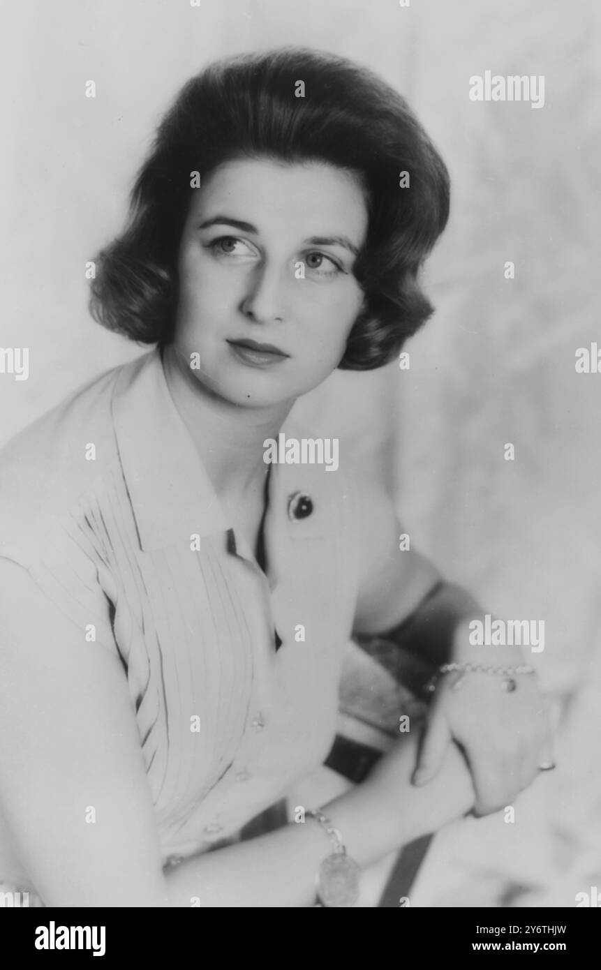 PRINCESS ALEXANDRA OF KENT 25 OCTOBER 1961 Stock Photo - Alamy