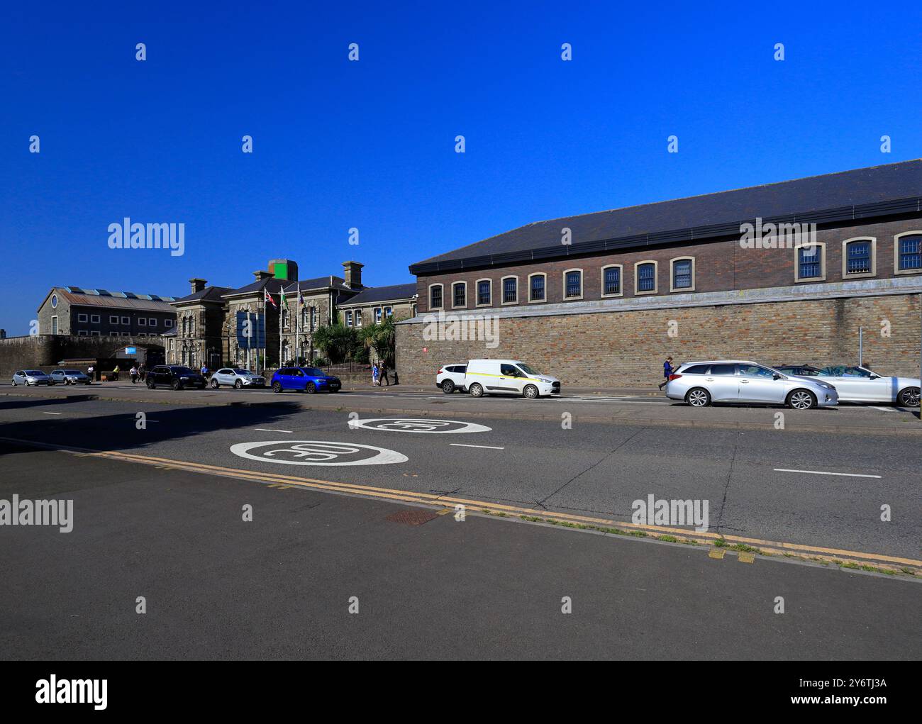 Swansea Prison, South Wales, UK. Taken September 2024 Stock Photo - Alamy