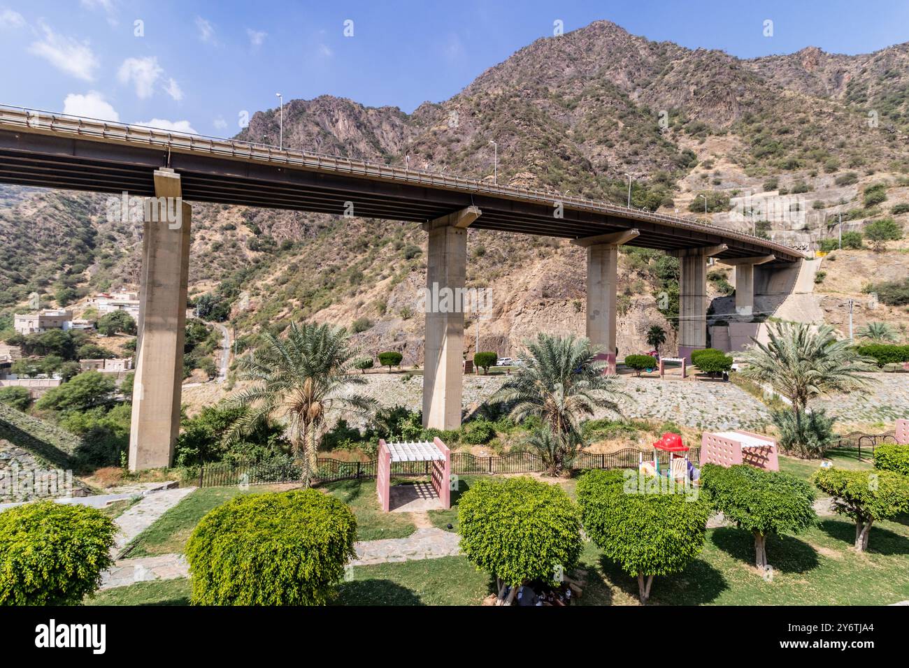 Bridge of 211 road in Rijal Alma, Saudi Arabia Stock Photo - Alamy