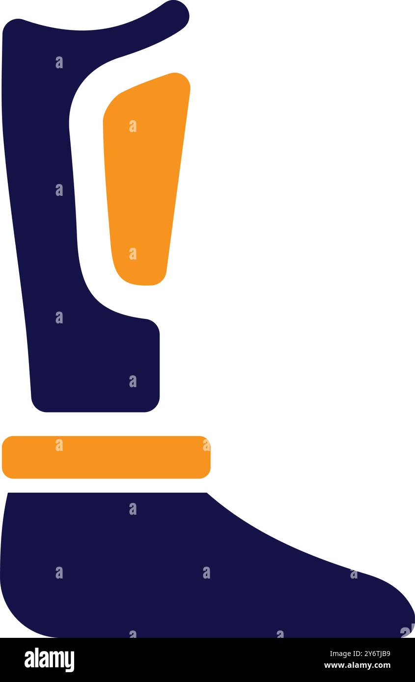 leg, body parts, Prosthetic leg icon Stock Vector Image & Art - Alamy