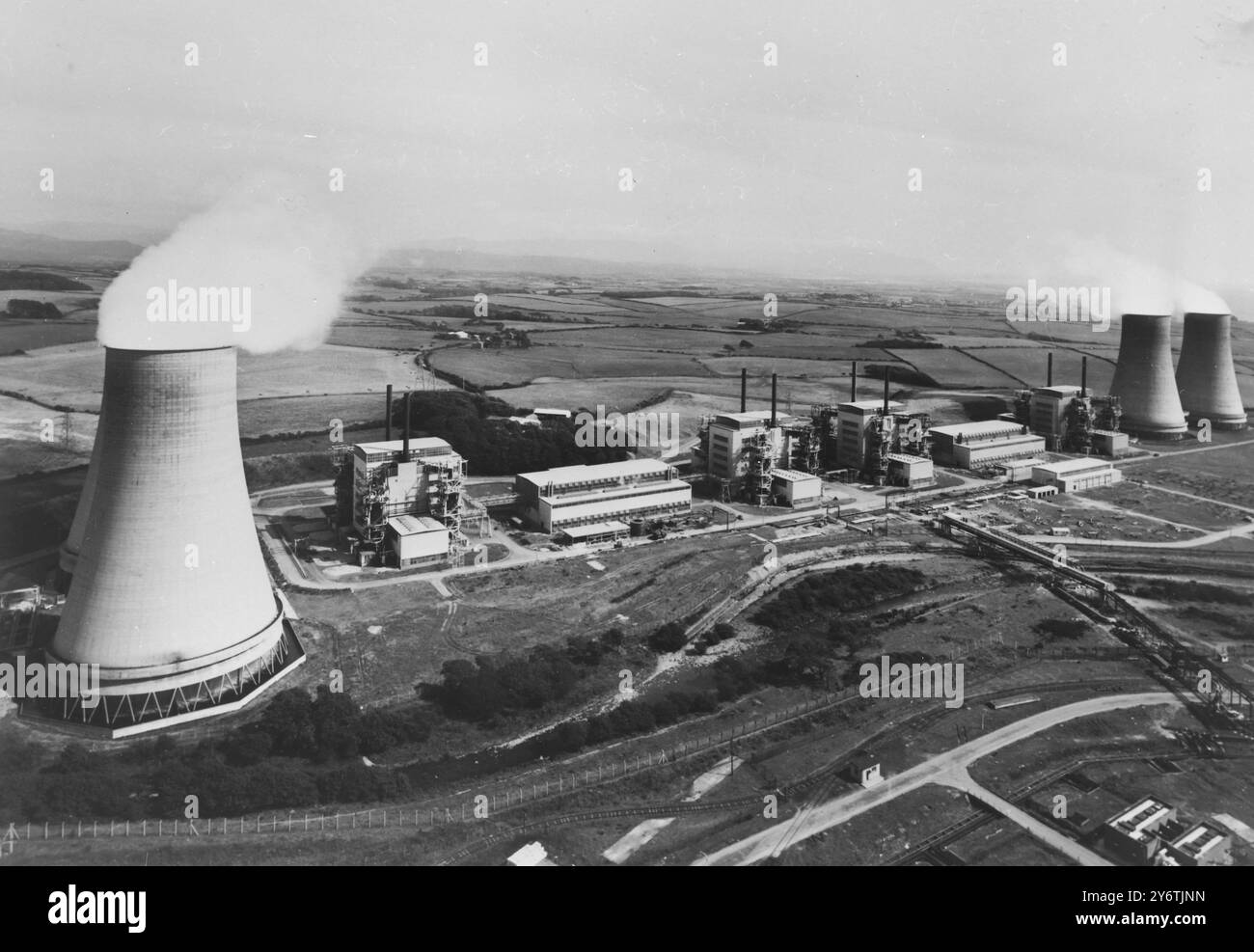 CALDER HALL NUCLEAR POWER STATIONS 5TH BIRTHDAY IN BRITIAIN CUMBERLAND ...