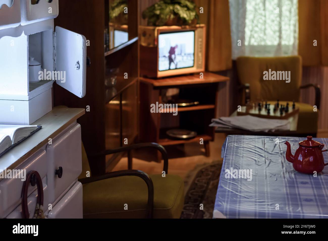 Communist era apartment interior hi-res stock photography and images ...