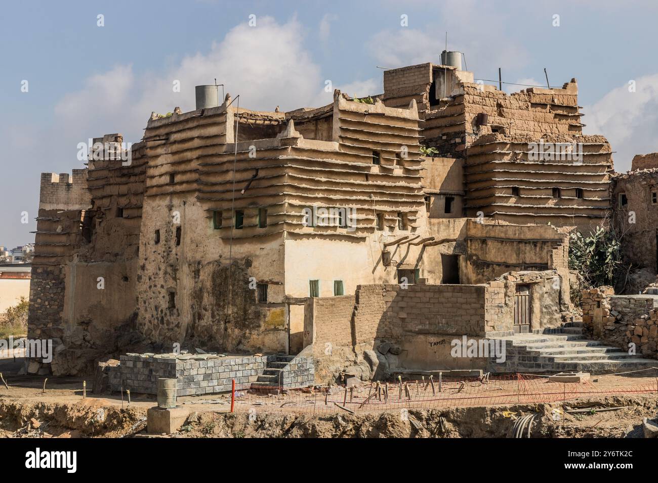 Traditional buildings in Abha, Saudi Arabia Stock Photo - Alamy