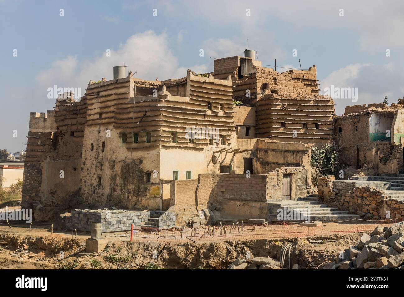 Traditional buildings in Abha, Saudi Arabia Stock Photo - Alamy