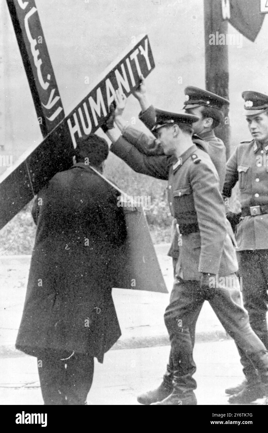 East german police Black and White Stock Photos & Images - Alamy