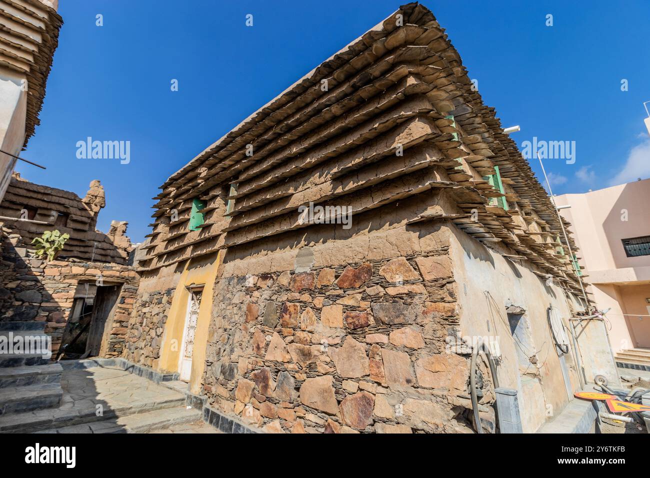Traditional buildings in Abha, Saudi Arabia Stock Photo - Alamy