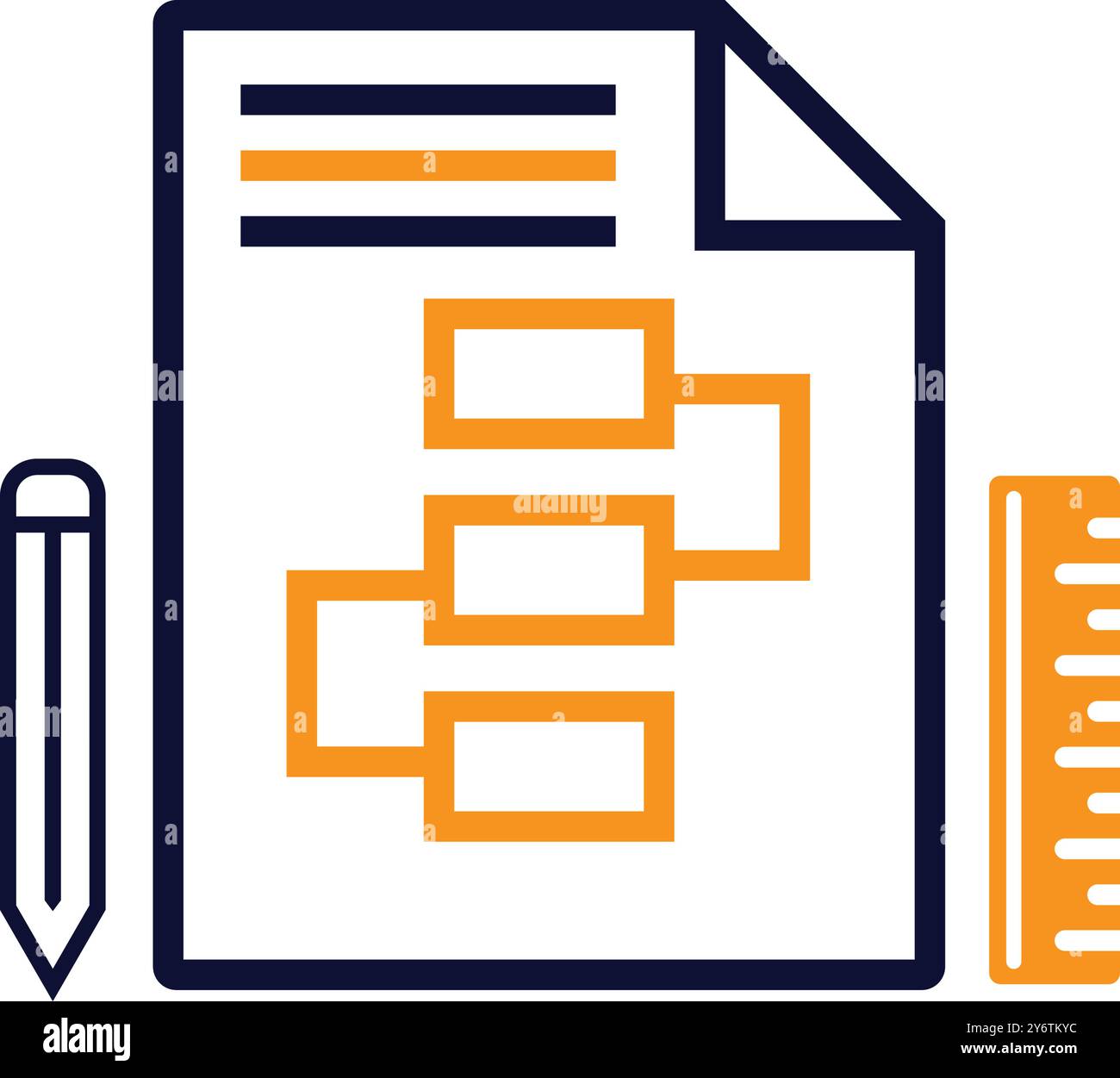 plan, building plan, scale, pencil, ruler, Planning icon Stock Vector ...