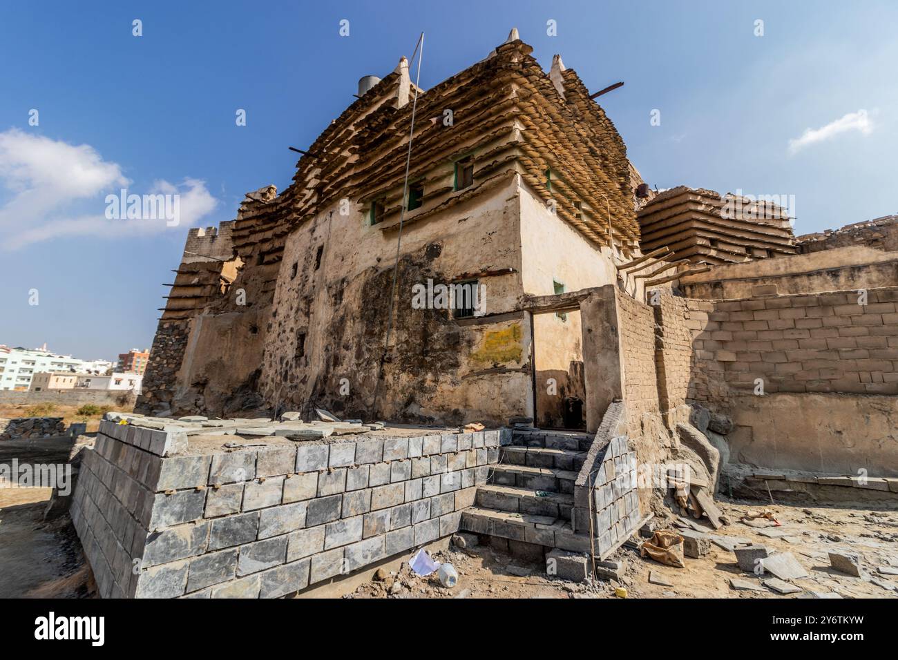 Traditional buildings in Abha, Saudi Arabia Stock Photo - Alamy