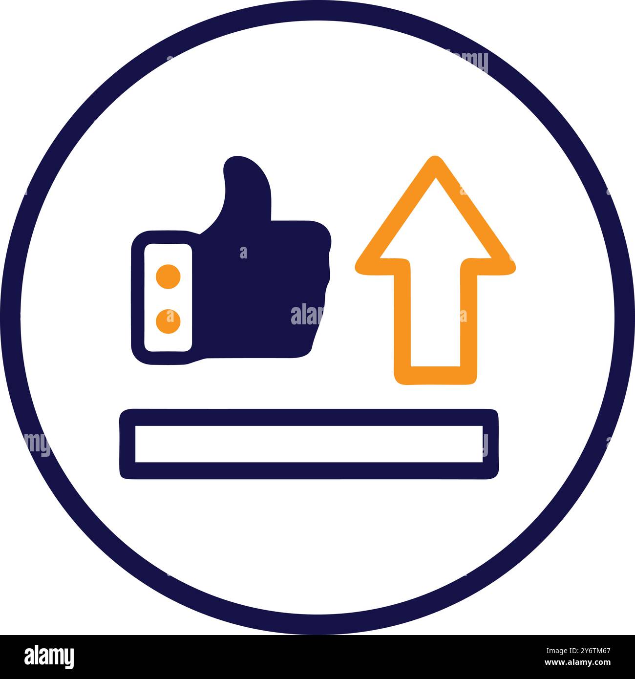 Side up sign icon hi-res stock photography and images - Alamy