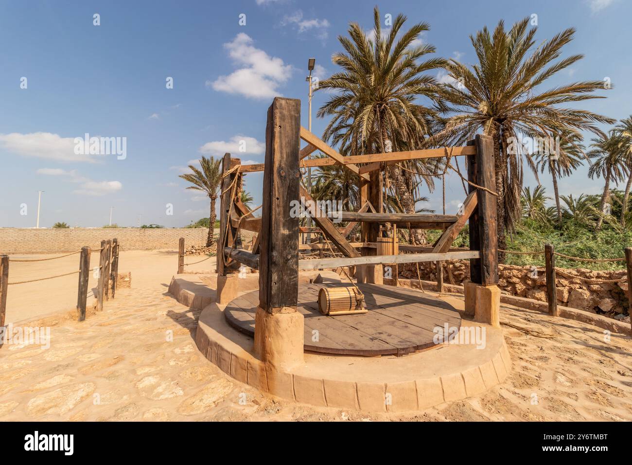 Well in Al Qassar heritage village on Farasan island, Saudi Arabia ...