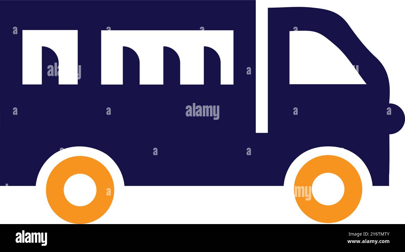 truck, delivery car, car, van, delivery truck, truck with trailer icon ...
