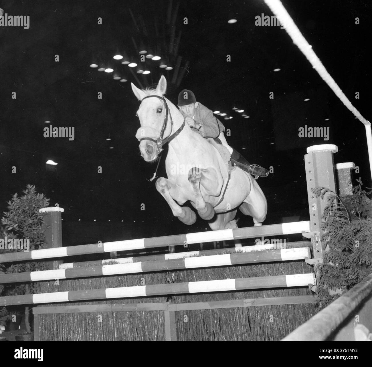 HORSE OF THE YEAR SHOW - DAVID BROOME 3 OCTOBER 1961 Stock Photo - Alamy