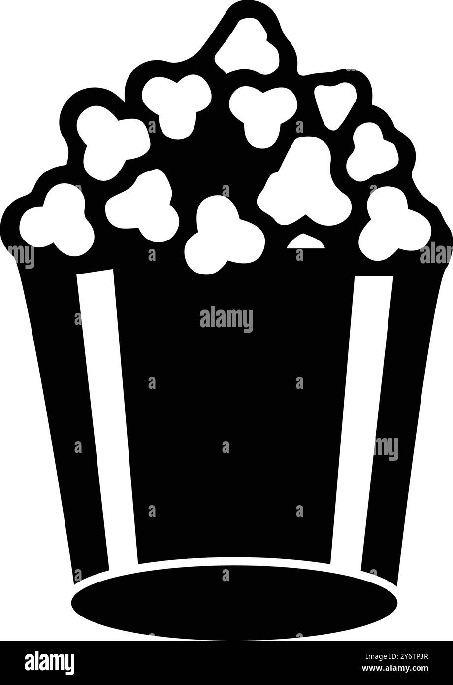 popcorn, bucket, snack, corn, popcorn icon Stock Vector Image & Art - Alamy