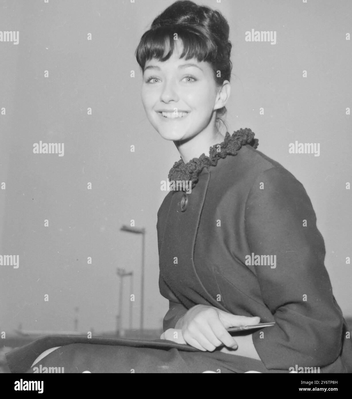 GERMAN FILM ACTRESS CHRISTINE KAUFMANN IN LONDON 27 SEPTEMBER 1961 ...