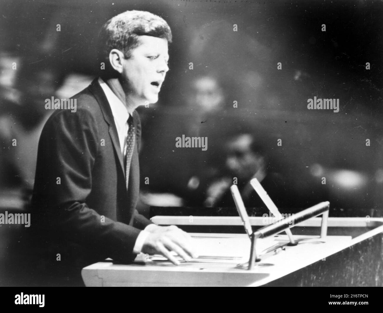 John f kennedy speech 1961 hi-res stock photography and images - Alamy