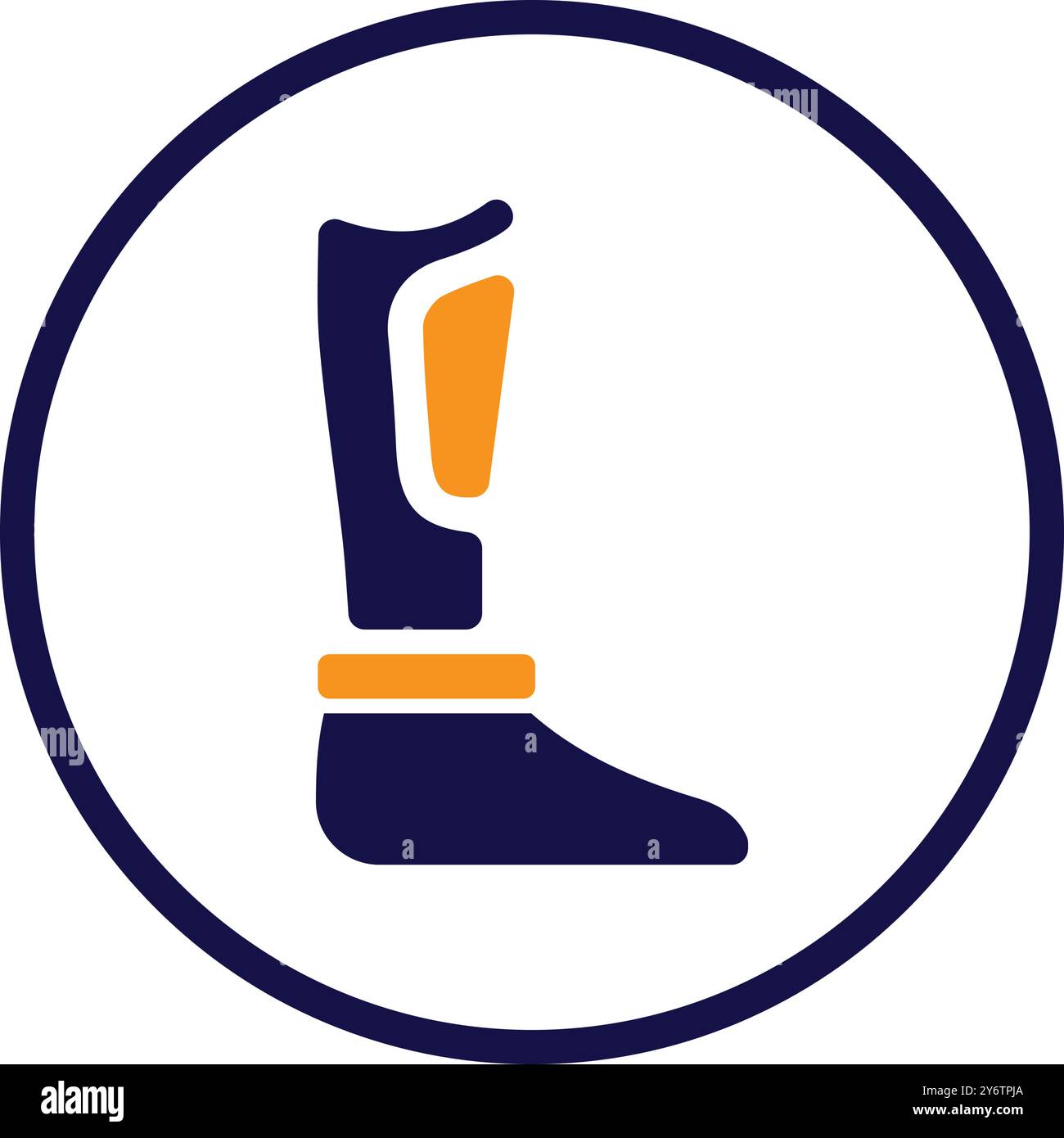 leg, body parts, Prosthetic leg icon Stock Vector Image & Art - Alamy