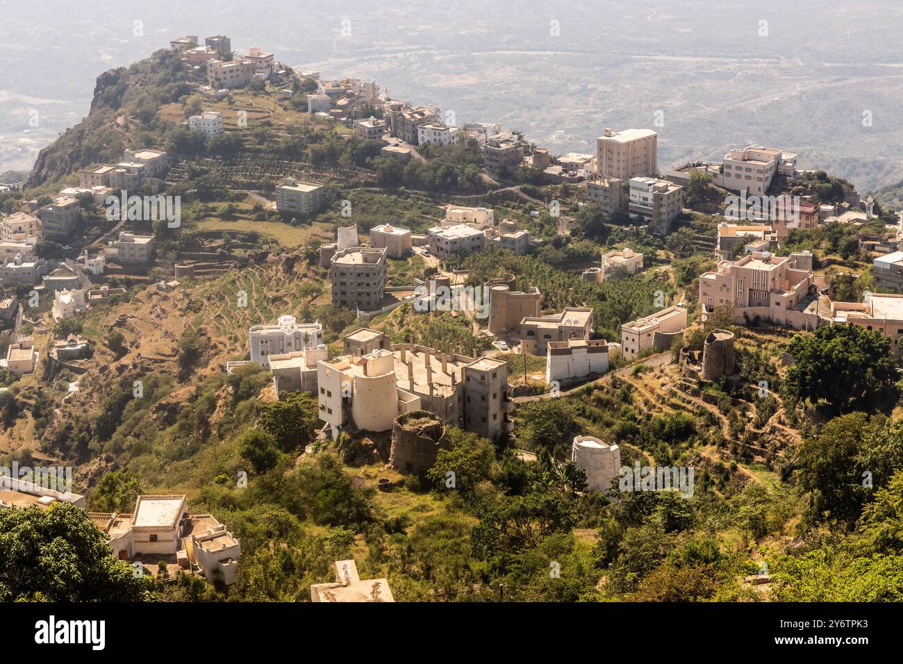Aerial view of Fayfa village, Saudi Arabia Stock Photo - Alamy
