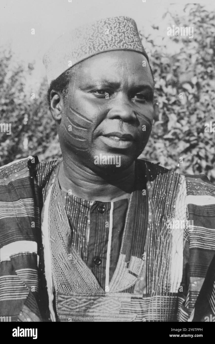 AKINTOLA CHIEF - NIGERIAN PREMIER 24 SEPTEMBER 1961 Stock Photo - Alamy