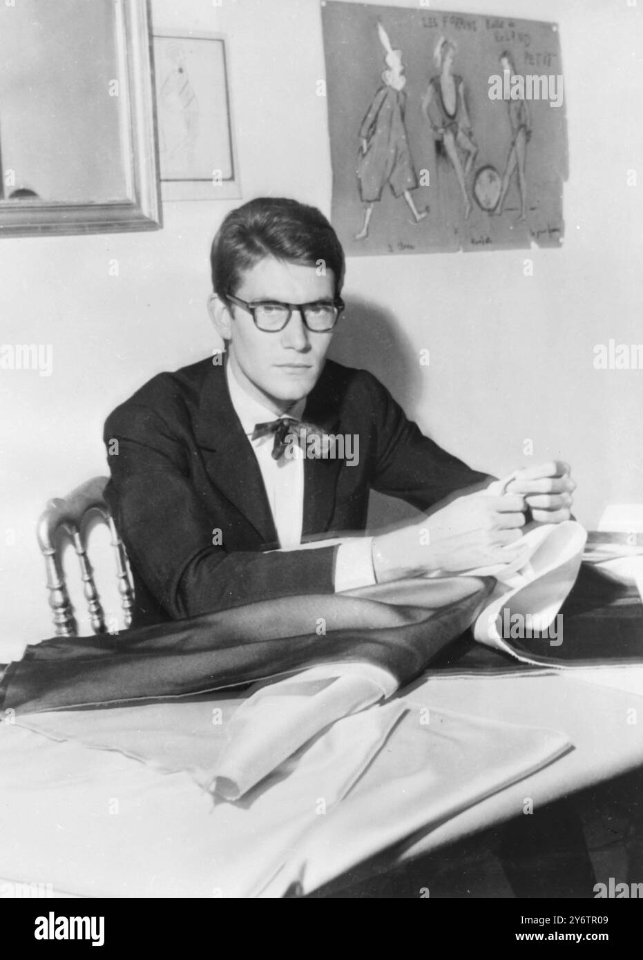 Yves mathieu Black and White Stock Photos & Images - Alamy