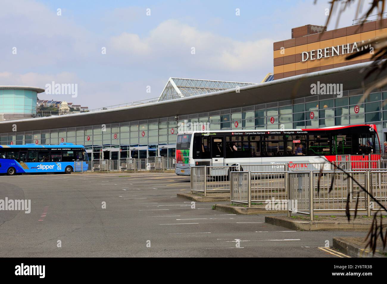 Swansea Bus and Coach station. Taken September 2024 Stock Photo - Alamy