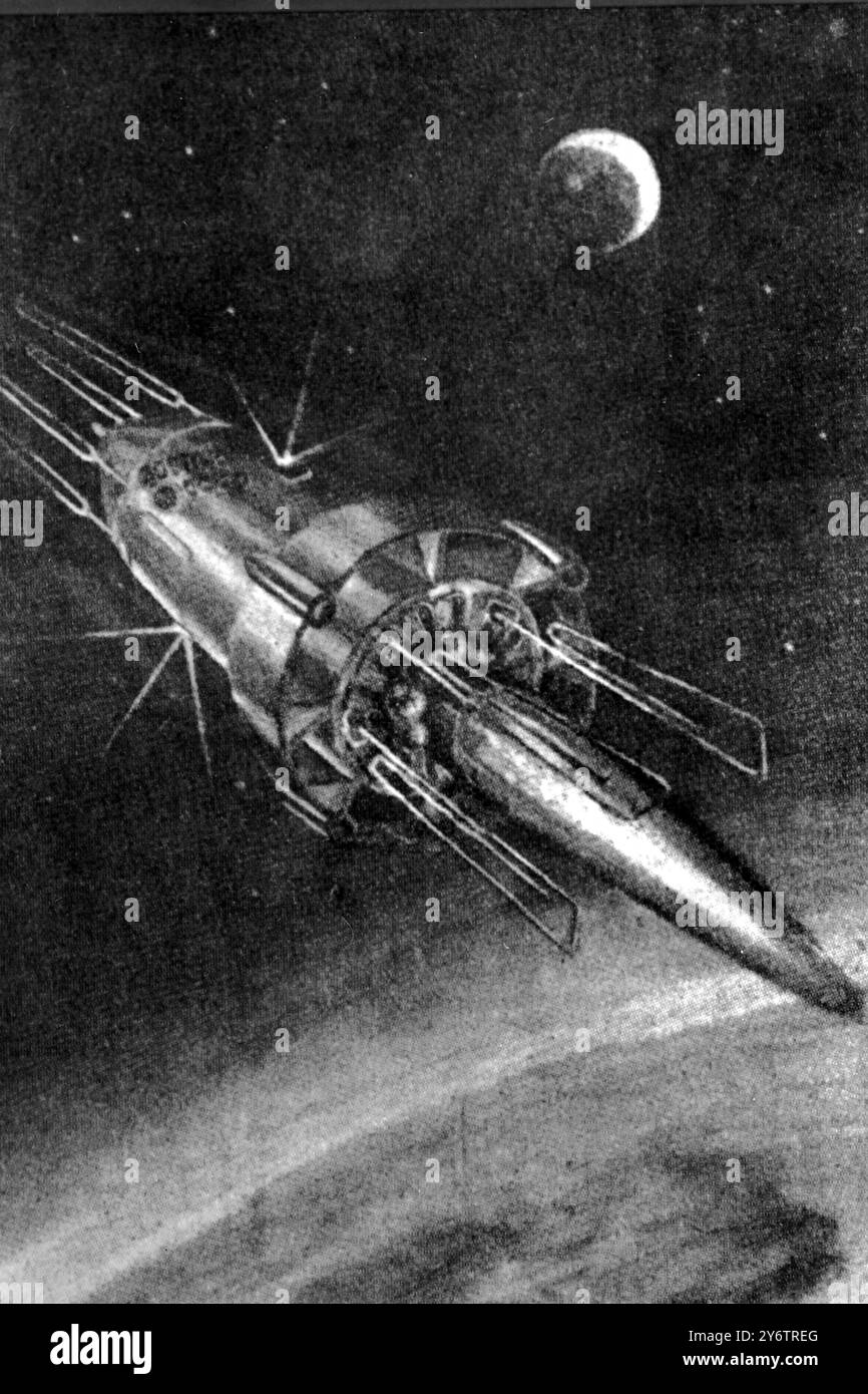 NEWSPAPER HOW THINGS LOOKED TO GAGARIN IN SPACE SHIP 19 SEPTEMBER 1961 ...