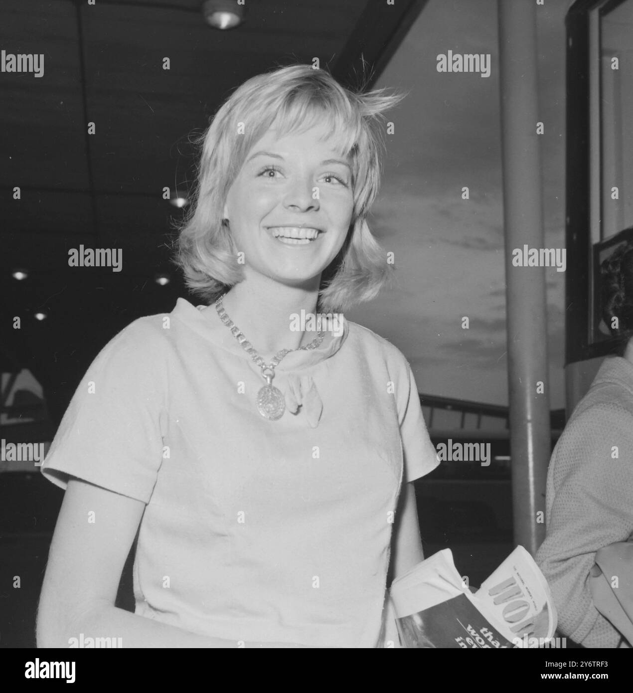 ACTRESS SUSANNAH YORK IN LONDON 19 SEPTEMBER 1961 Stock Photo - Alamy