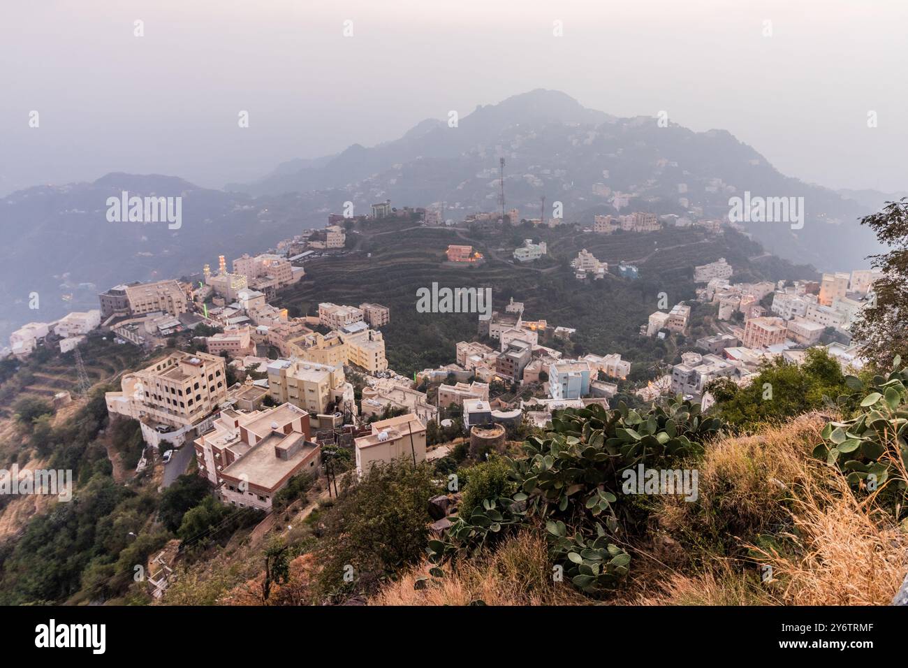 Aerial view of Fayfa vilage, Saudi Arabia Stock Photo - Alamy
