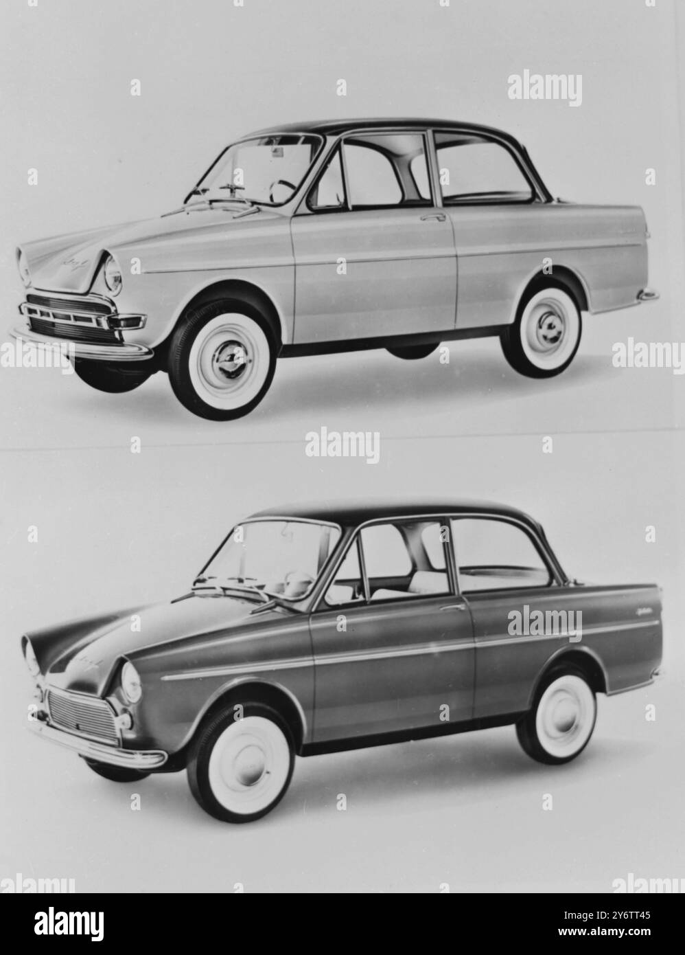 MOTOR CAR DAFFODIL DAF 750 DUTCH MINICAR 15 SEPTEMBER 1961 Stock Photo ...