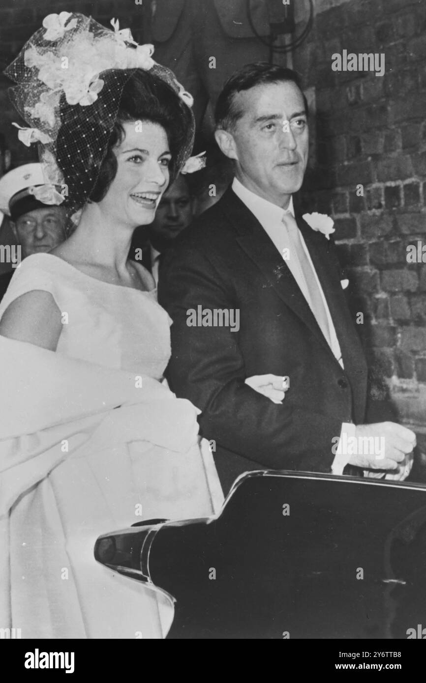 CATHERINE GERLACH WEDDING WITH WILLIAM MCCORMICK BLAIR IN COPENHAGEN ...