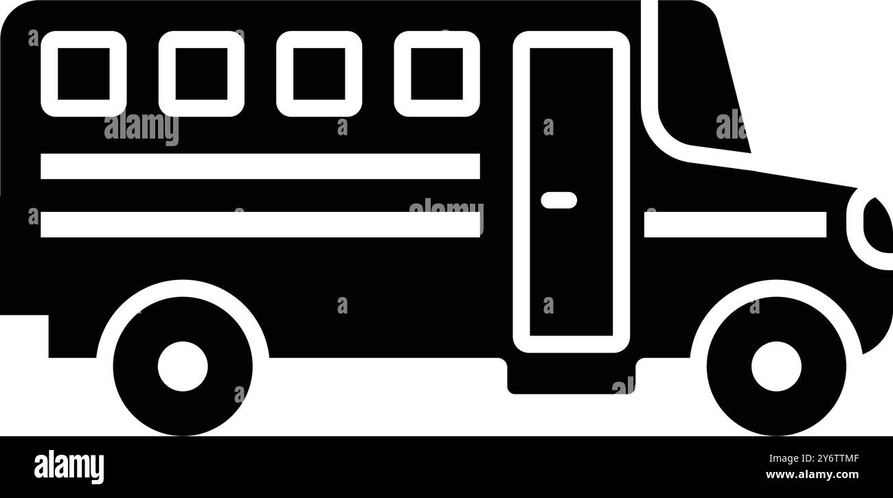 bus, car, school bus, truck, school bus icon Stock Vector Image & Art ...