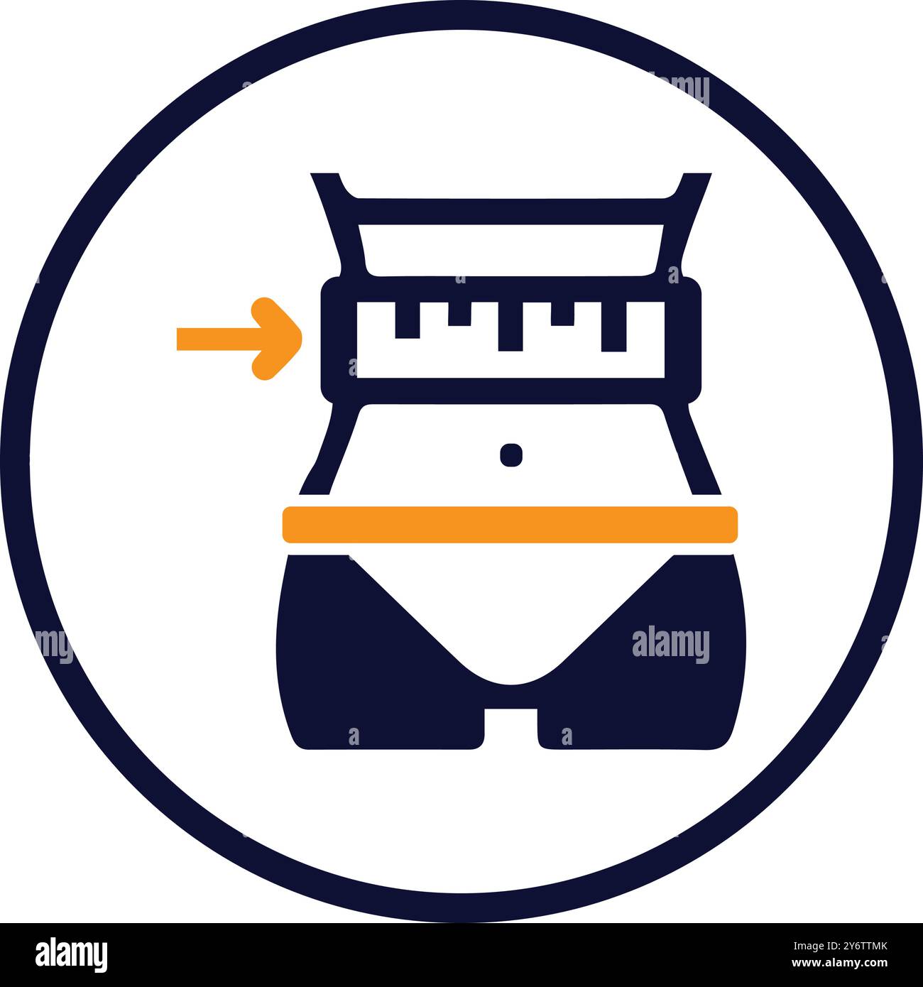 slim body, slim food, slim diet icon Stock Vector Image & Art - Alamy