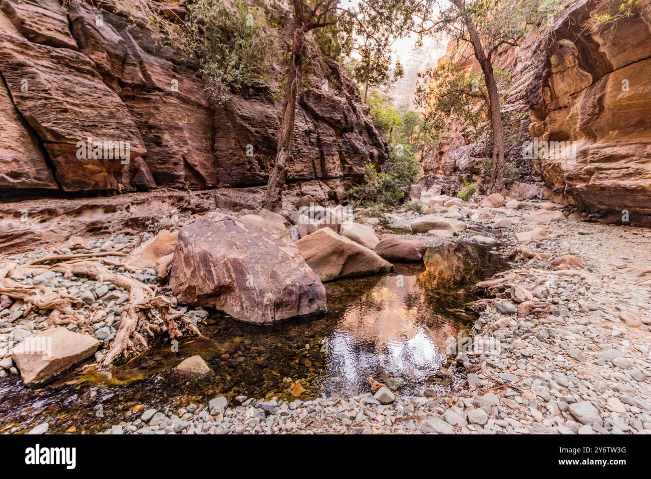 View of Wadi Lajab canyon, Saudi Arabia Stock Photo - Alamy