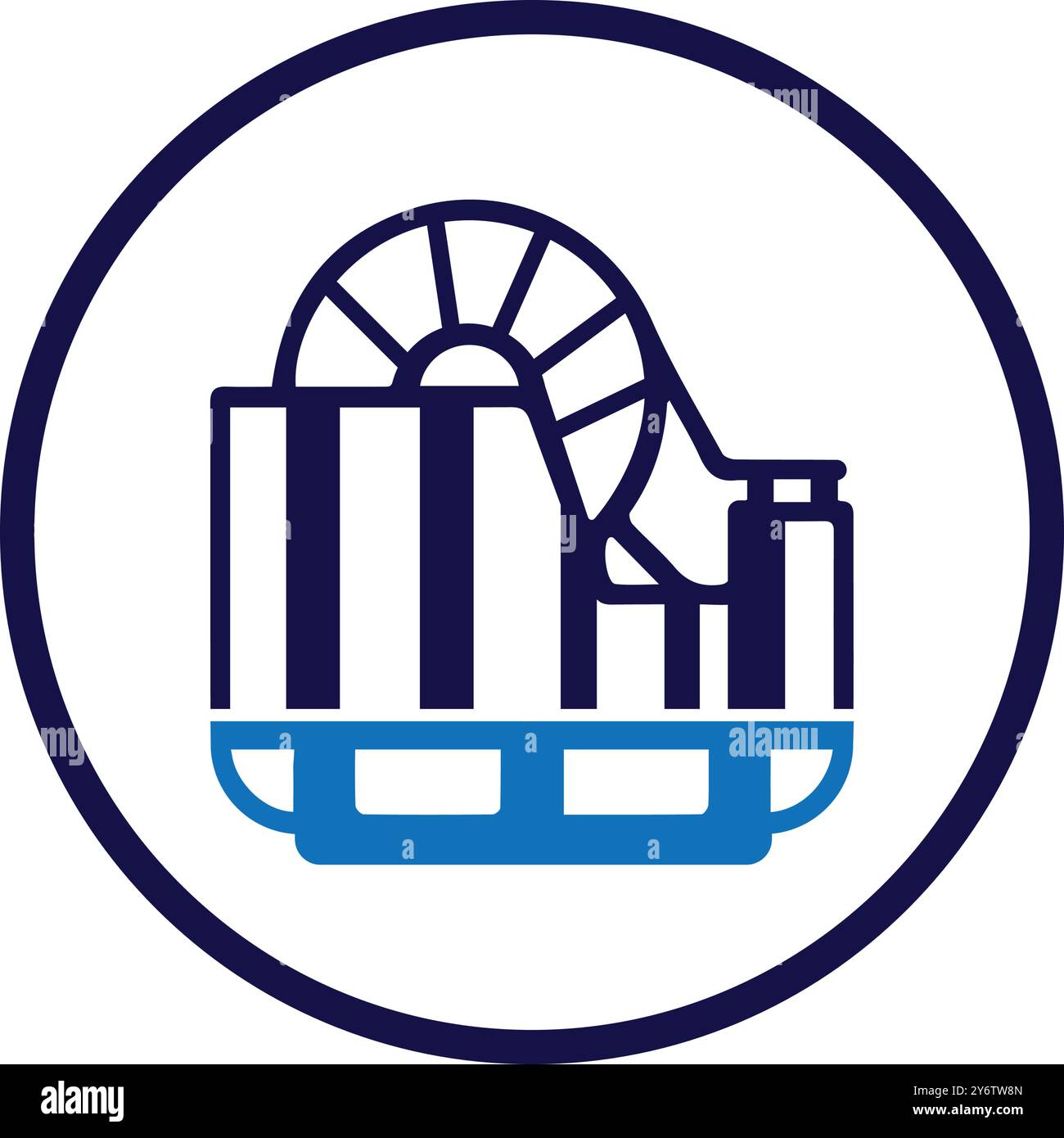 Round white adhesive tape Stock Vector Images - Alamy