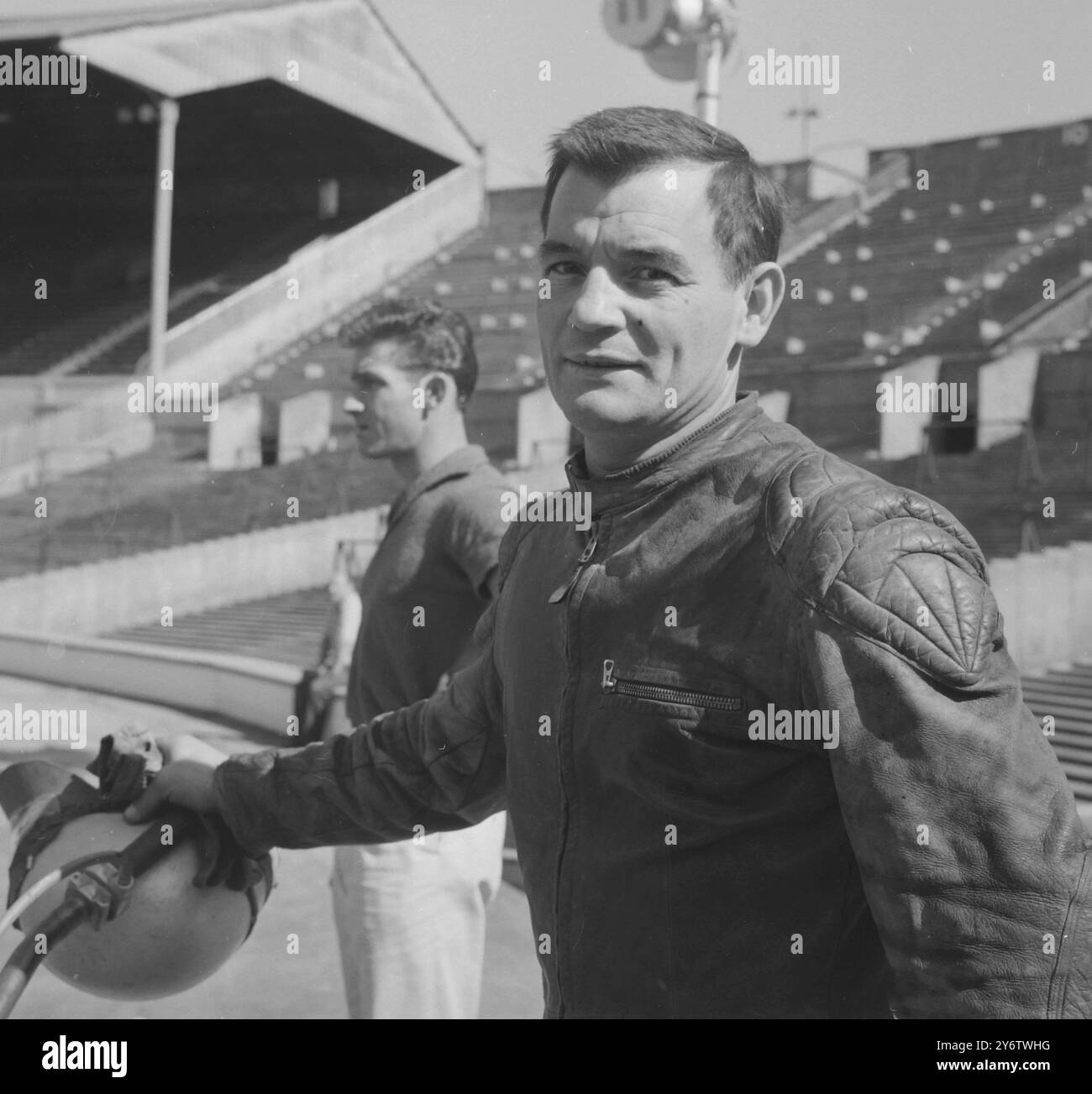 SPEEDWAY BRITISH TEAM TO TAKE PART CHAMPIONSHIPS IN SWEDEN - RAY CRESP ...