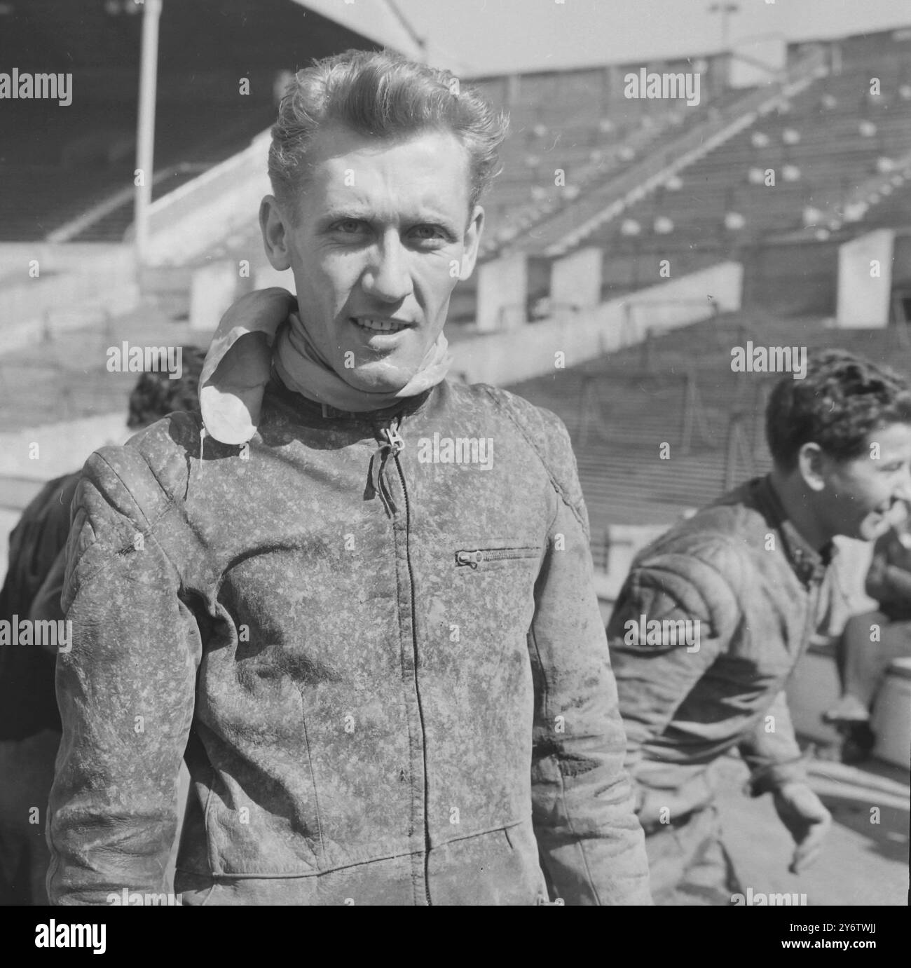 SPEEDWAY BRITISH TEAM TO TAKE PART CHAMPIONSHIPS IN SWEDEN - RIDER JACK ...