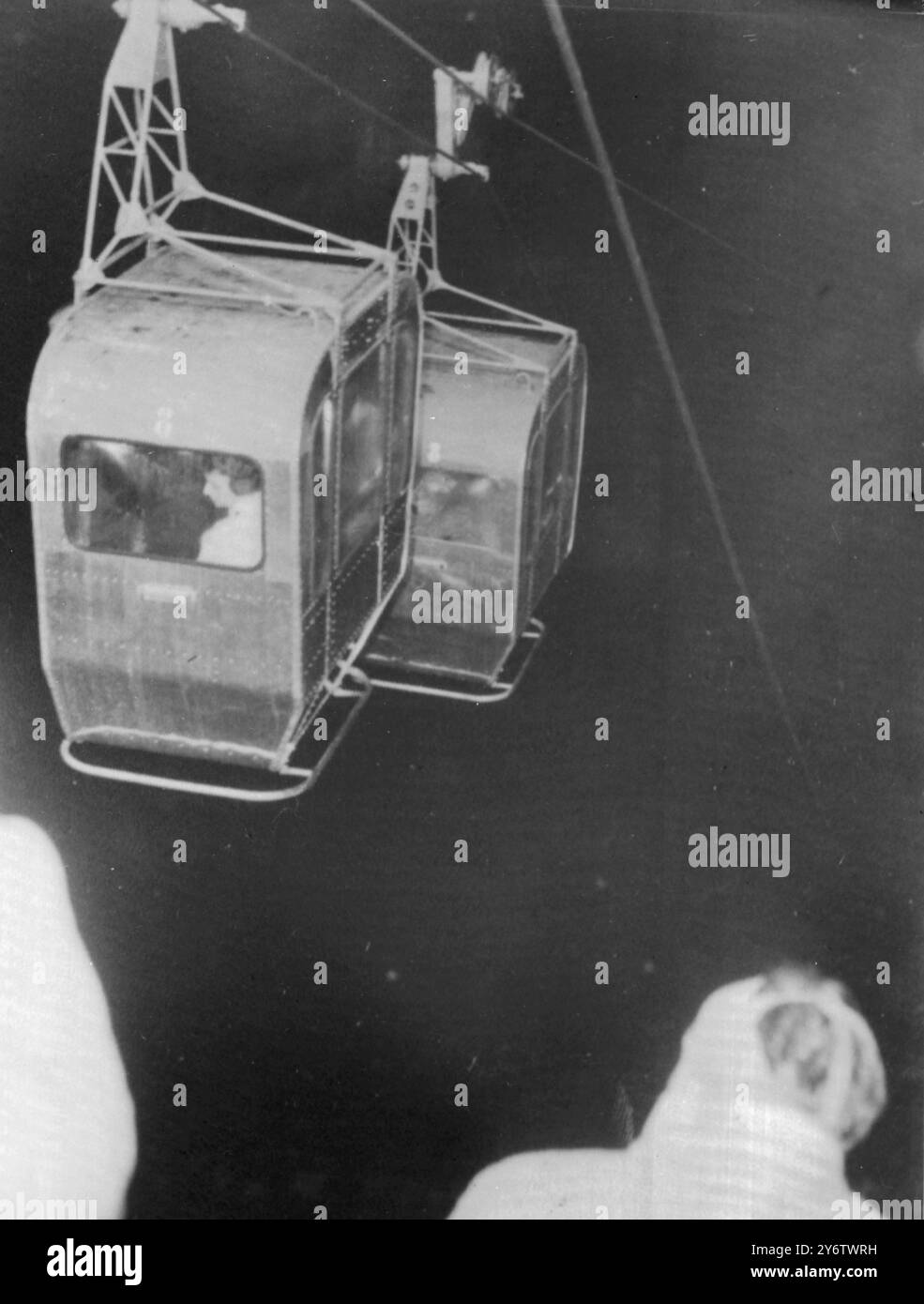 View old cable car Black and White Stock Photos & Images - Alamy