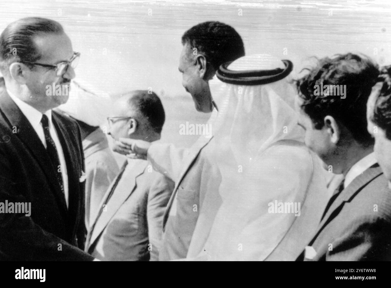 CUBAN PRESIDENT OSWALDO DORTICOS IN BELGRADE 30 AUGUST 1961 Stock Photo ...
