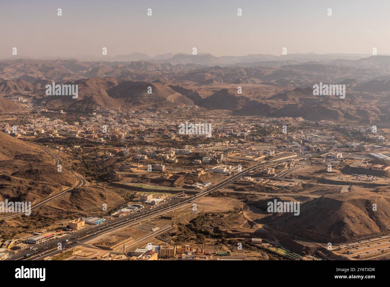 Aerial view of Dhahran al Janub, Saudi Arabia Stock Photo - Alamy