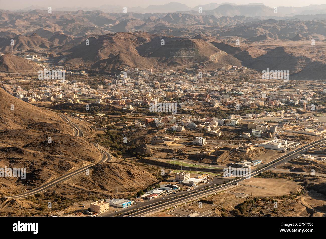 Aerial view of Dhahran al Janub, Saudi Arabia Stock Photo - Alamy