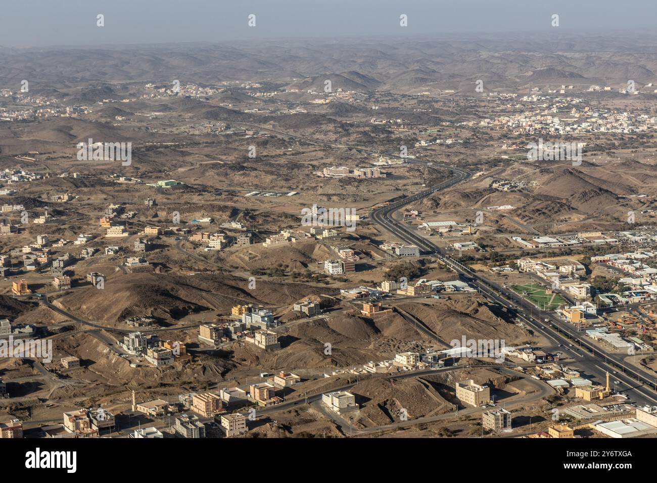 Aerial view of Dhahran al Janub, Saudi Arabia Stock Photo - Alamy