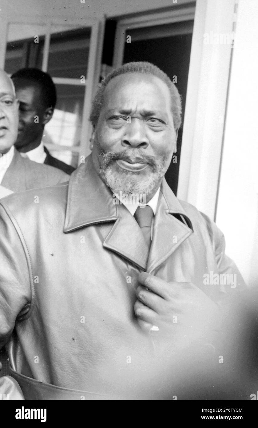 AFRICAN LEADER JOMO KENYATTA 14 AUGUST 1961 Stock Photo - Alamy