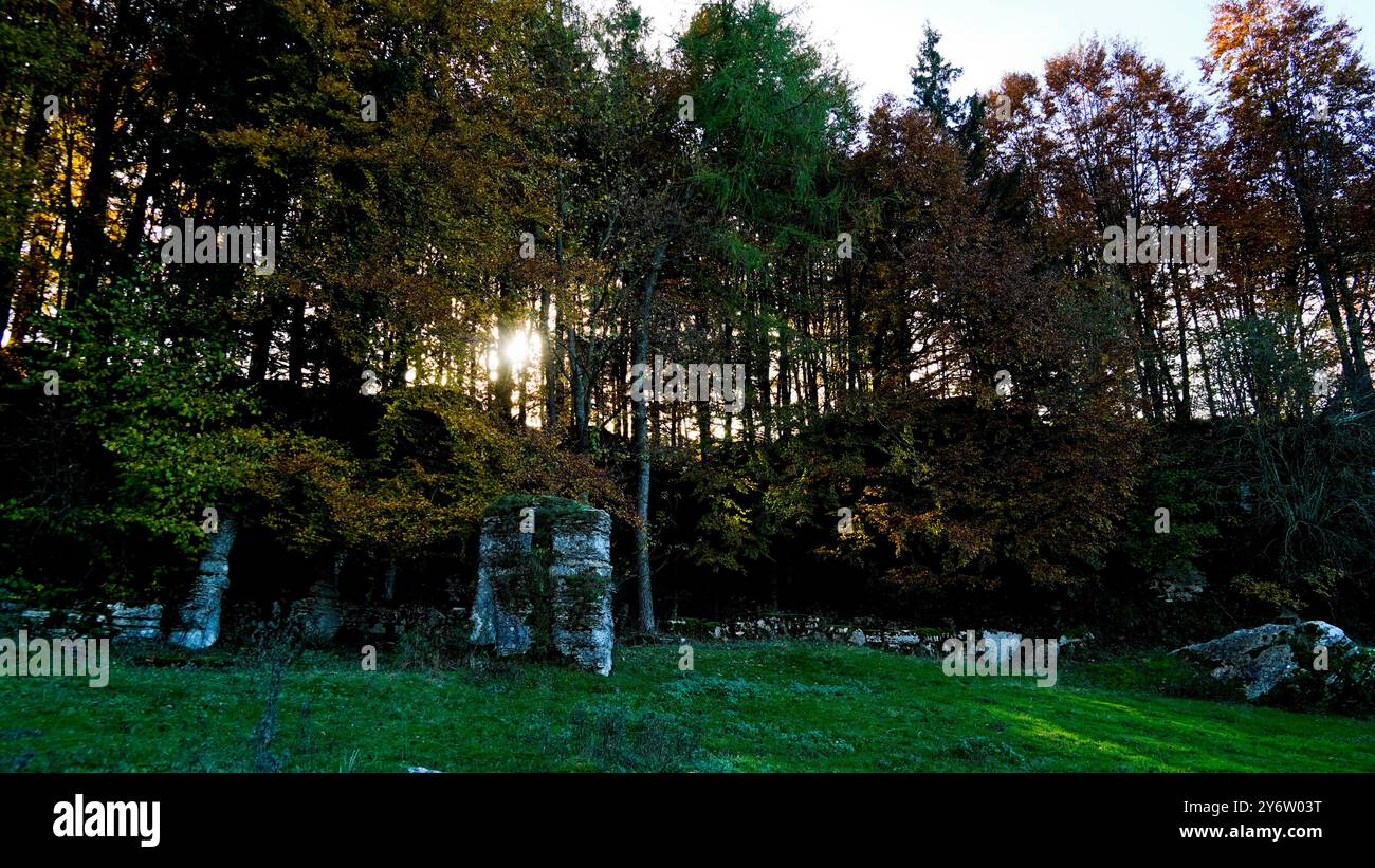 Valley of the Sphinxes. Autumn landscape. Veil Veronese. Province of ...